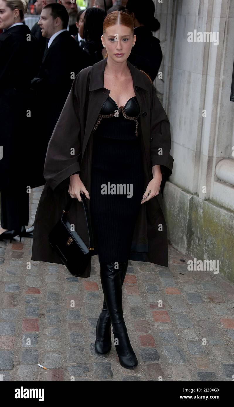 Mar 11, 2022 - London, England, UK - Marina Ruy Barbosa attending ...