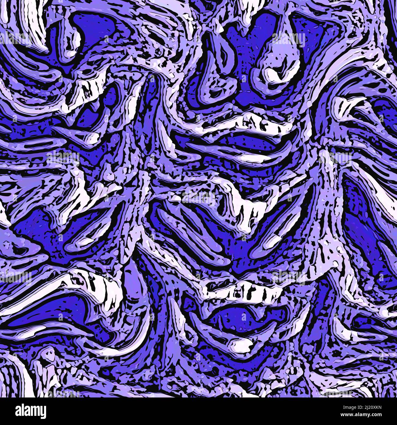 Purple camo swirl very peri color of the year seamless pattern texture ...