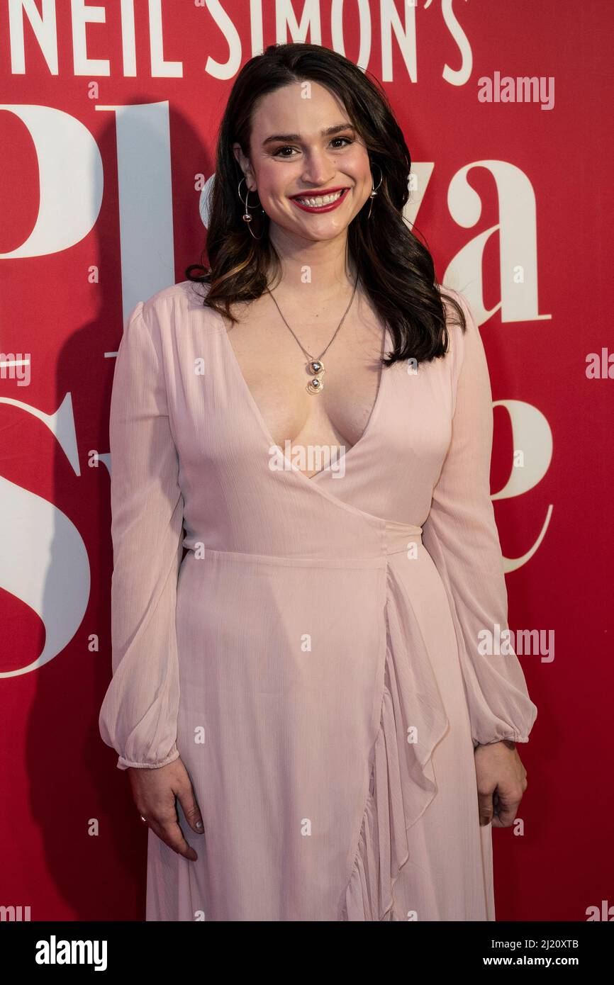 New York, NY - March 28, 2022: Isabel Pask attends opening night for ...