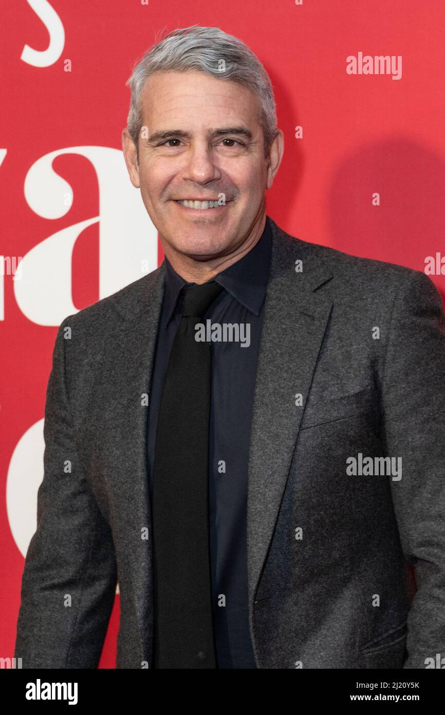 New York, USA. 28th Mar, 2022. Andy Cohen attends opening night for ...