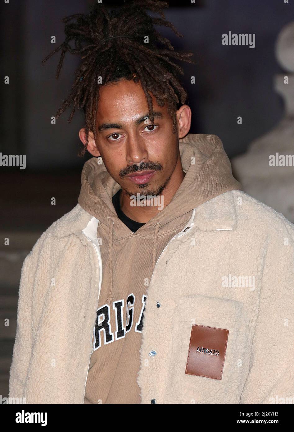 Mar 17, 2022 - London, England, UK - Jordan Stephens attending Marvel ...