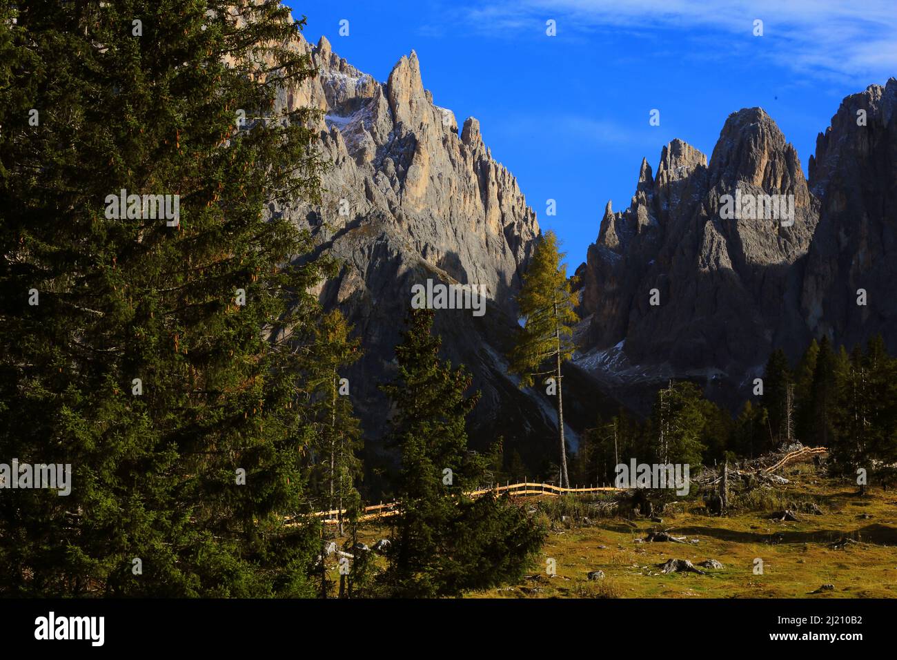 Langkofel, Berg, Fels, Dolomiten, Panorama mit atemberaubender ...