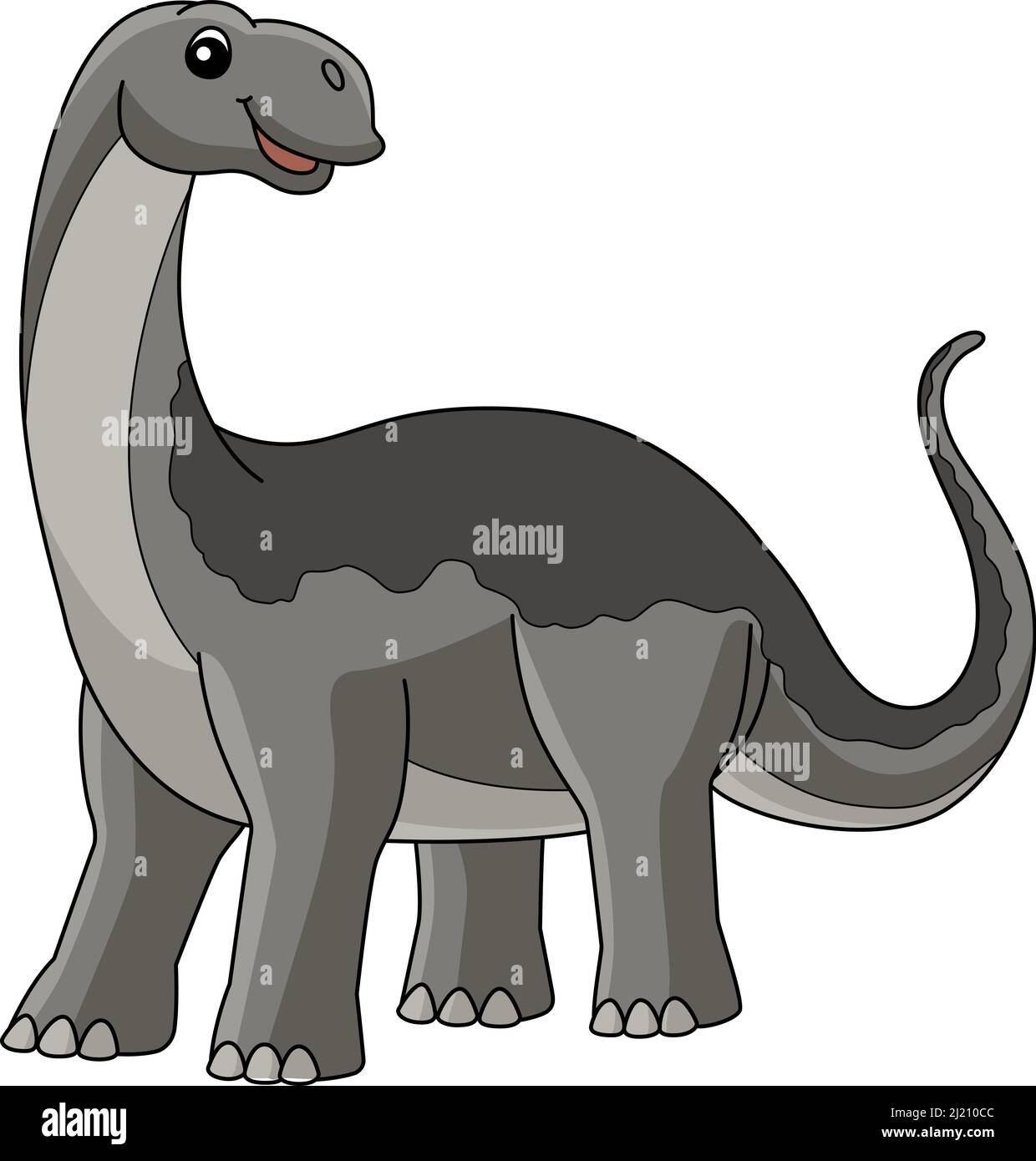 Jobaria Dinosaur Cartoon Colored Clipart Stock Vector Image & Art - Alamy