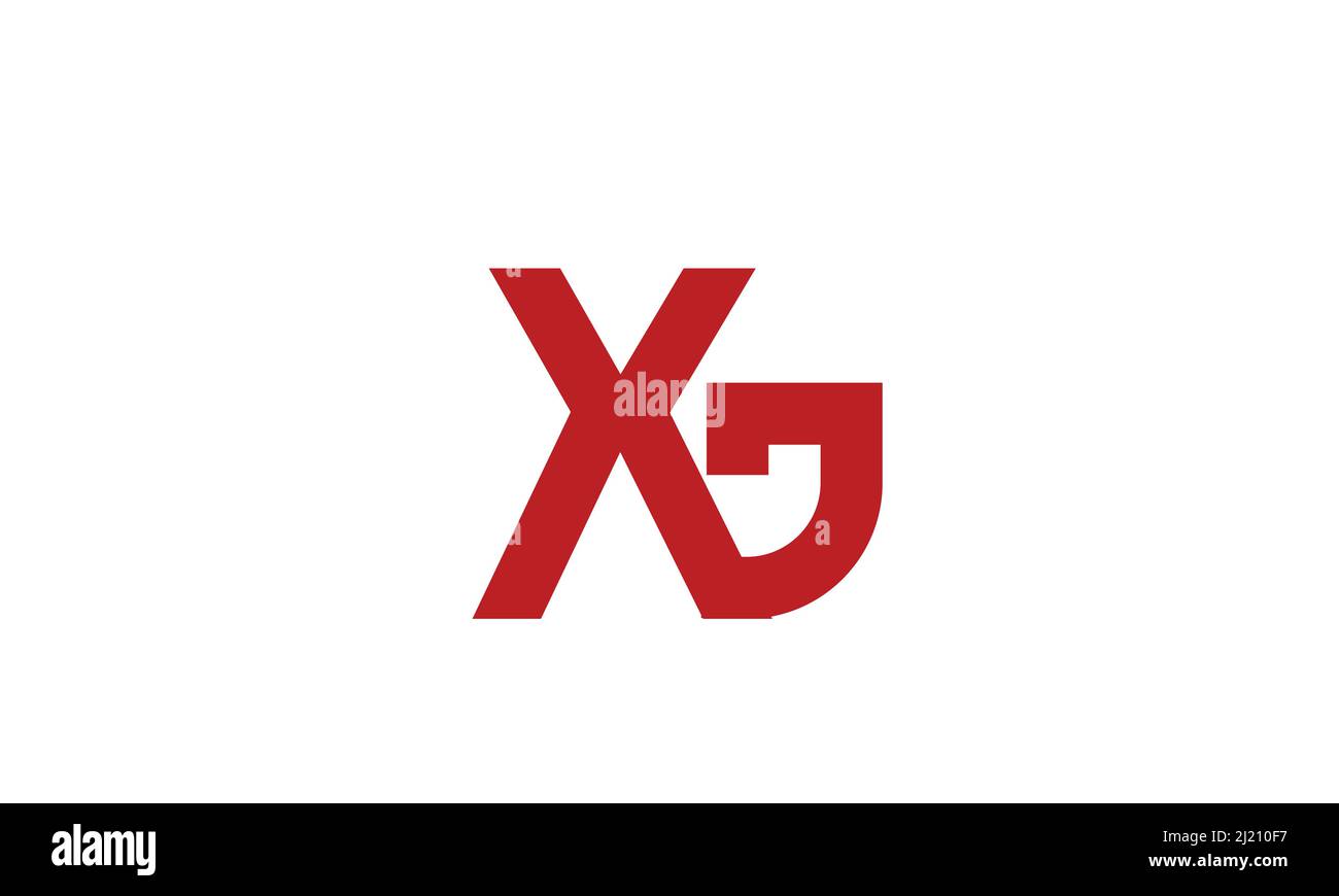 Xj letter design Cut Out Stock Images & Pictures - Alamy