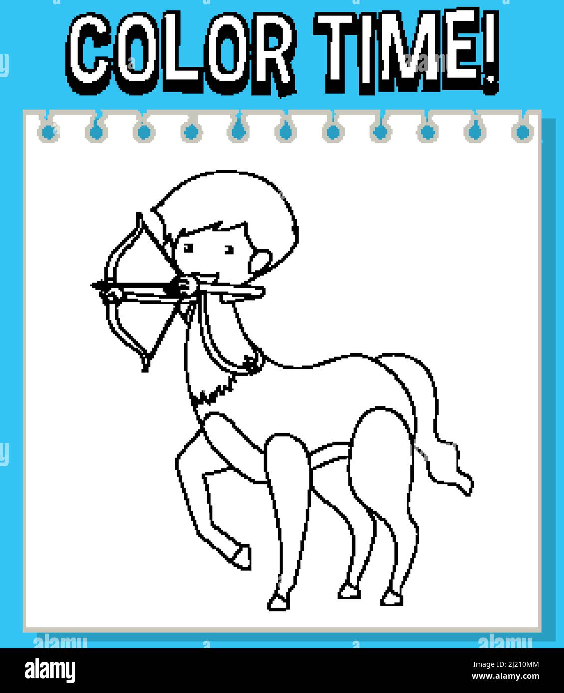 Young centaur Stock Vector Images - Alamy