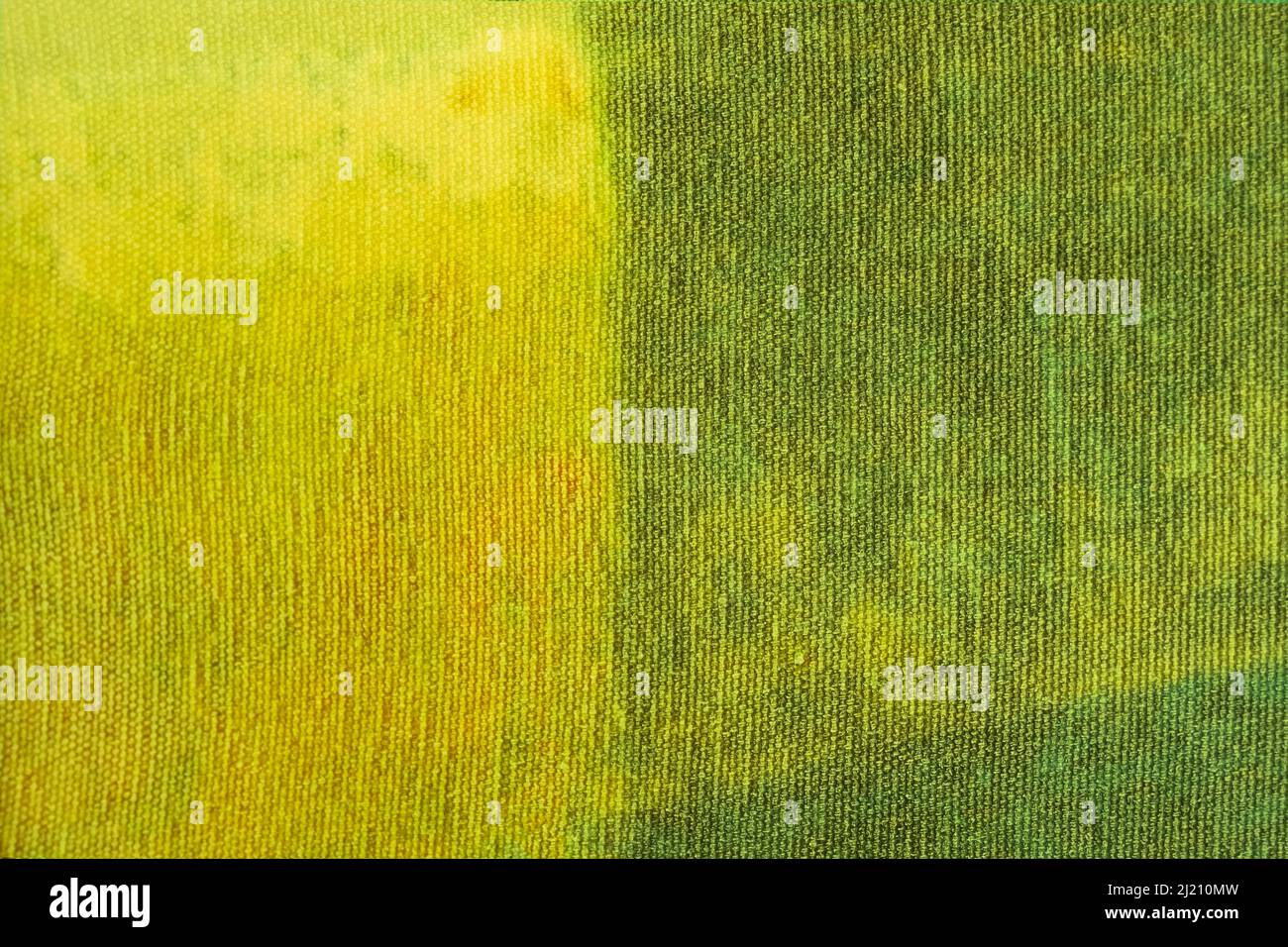 Abstract art background green and olive colors. Watercolor painting on ...