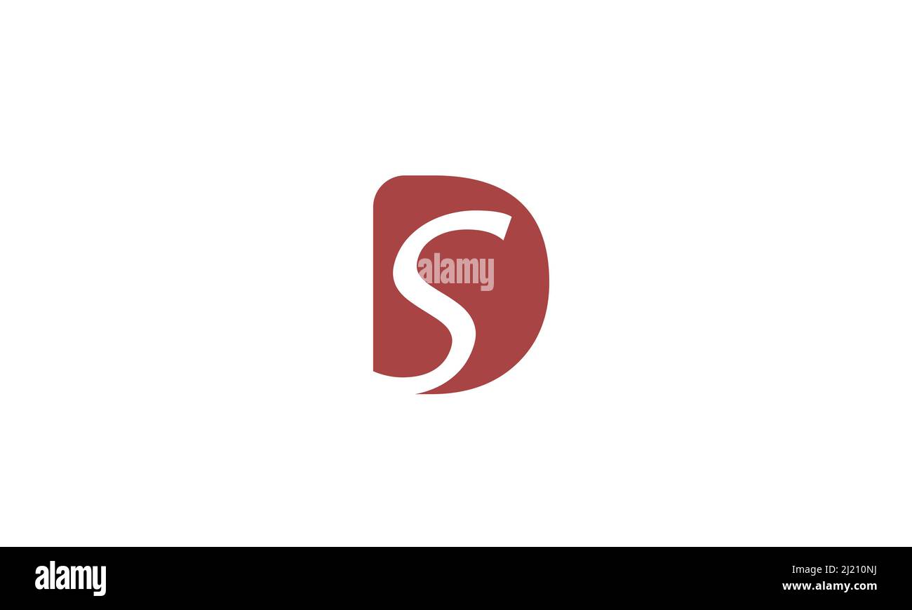 Alphabet letters Initials Monogram logo DS, SD, D and S Stock Vector ...