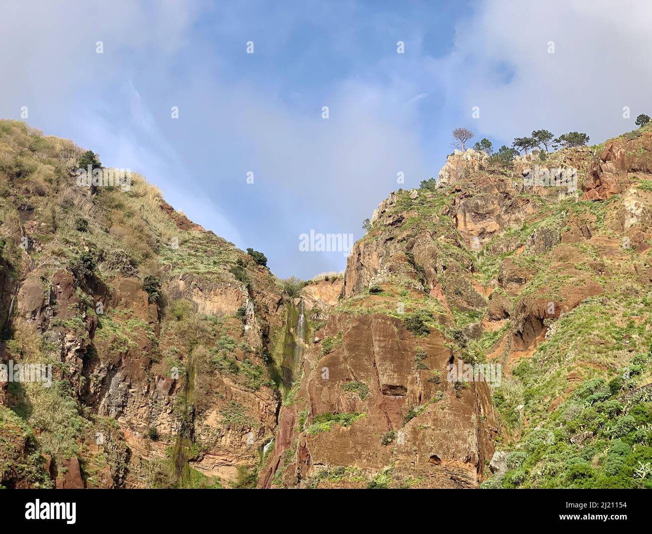 A beautiful shot of Point of Saint Lawrence (Ponta de Sao Lourenco ...