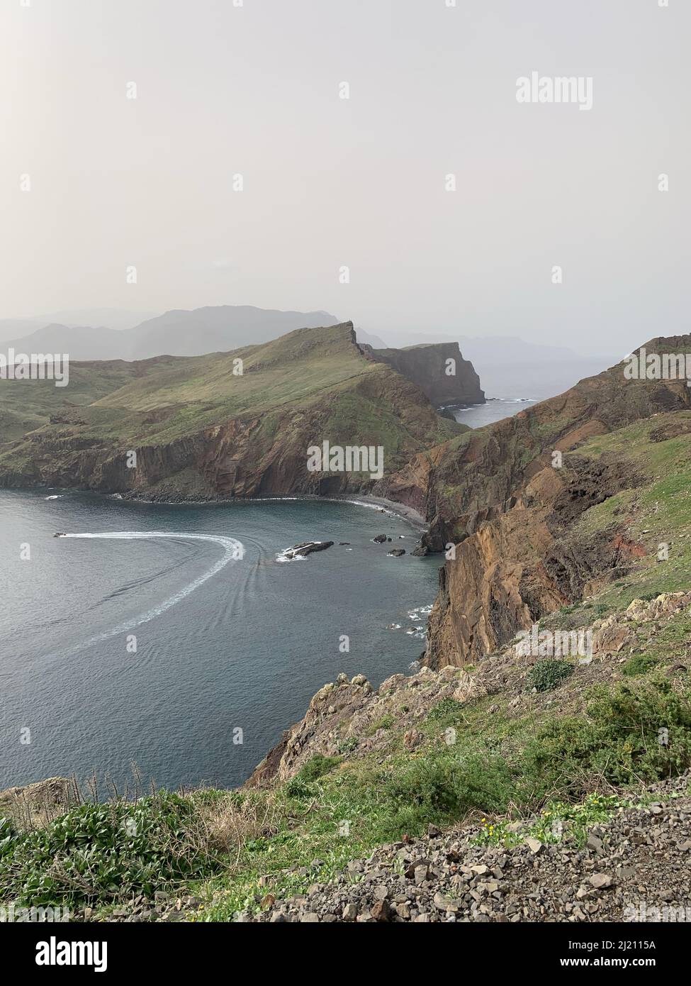 A Beautiful shot of Point of Saint Lawrence (Ponta de Sao Lourenco ...