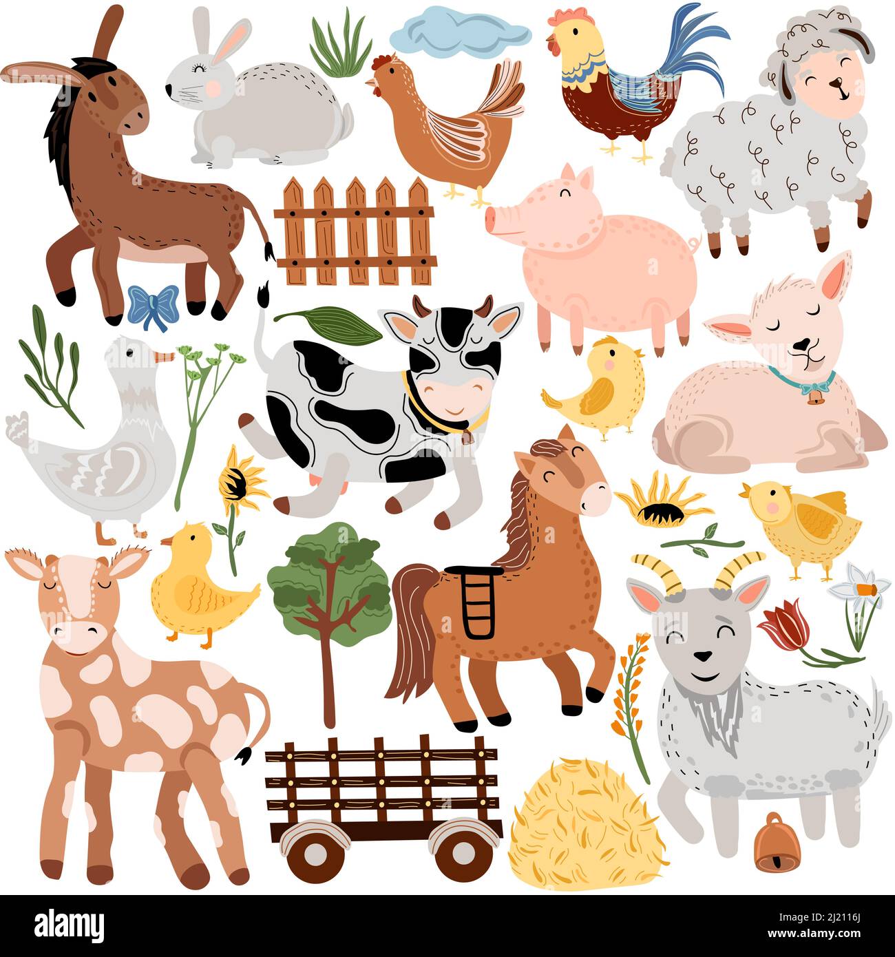 Donkey and pig hi-res stock photography and images - Alamy