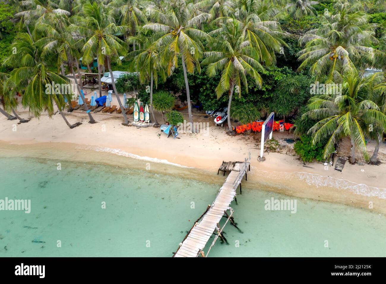 May Rut Island, Kien Giang Province, Vietnam - February 25, 2022 ...