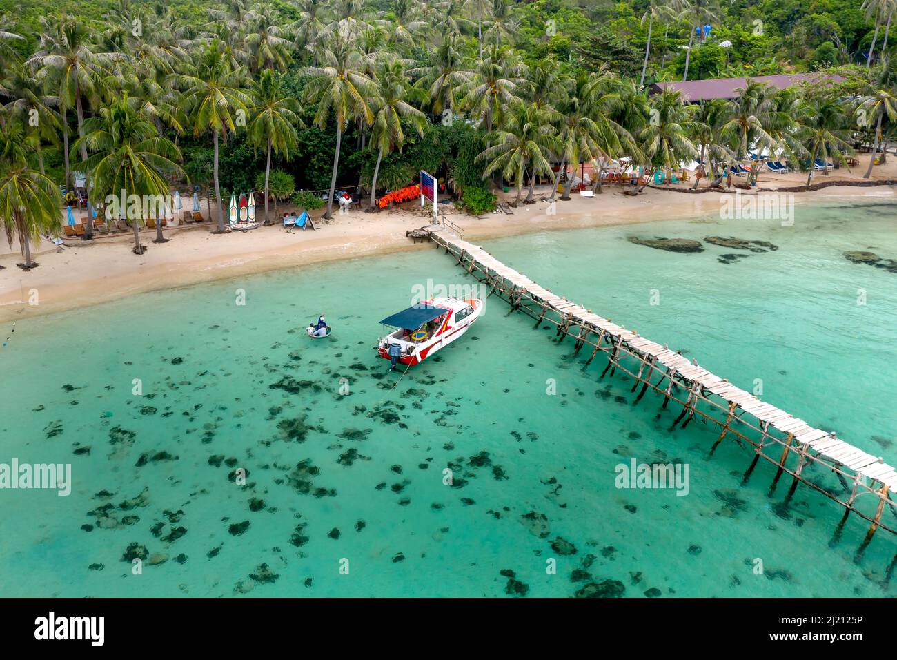 May Rut Island, Kien Giang Province, Vietnam - February 25, 2022 ...
