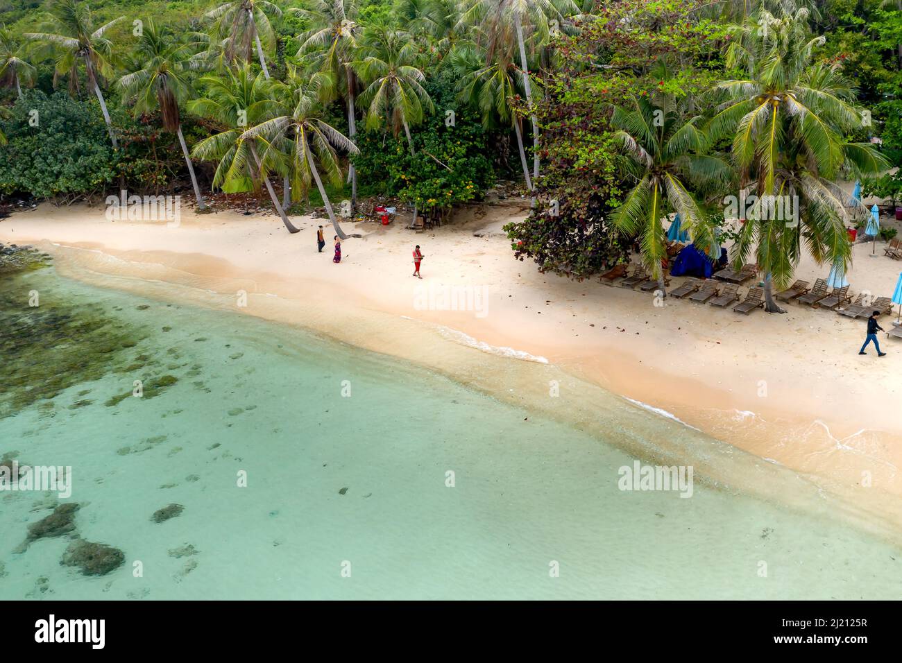 May Rut Island, Kien Giang Province, Vietnam - February 25, 2022 ...