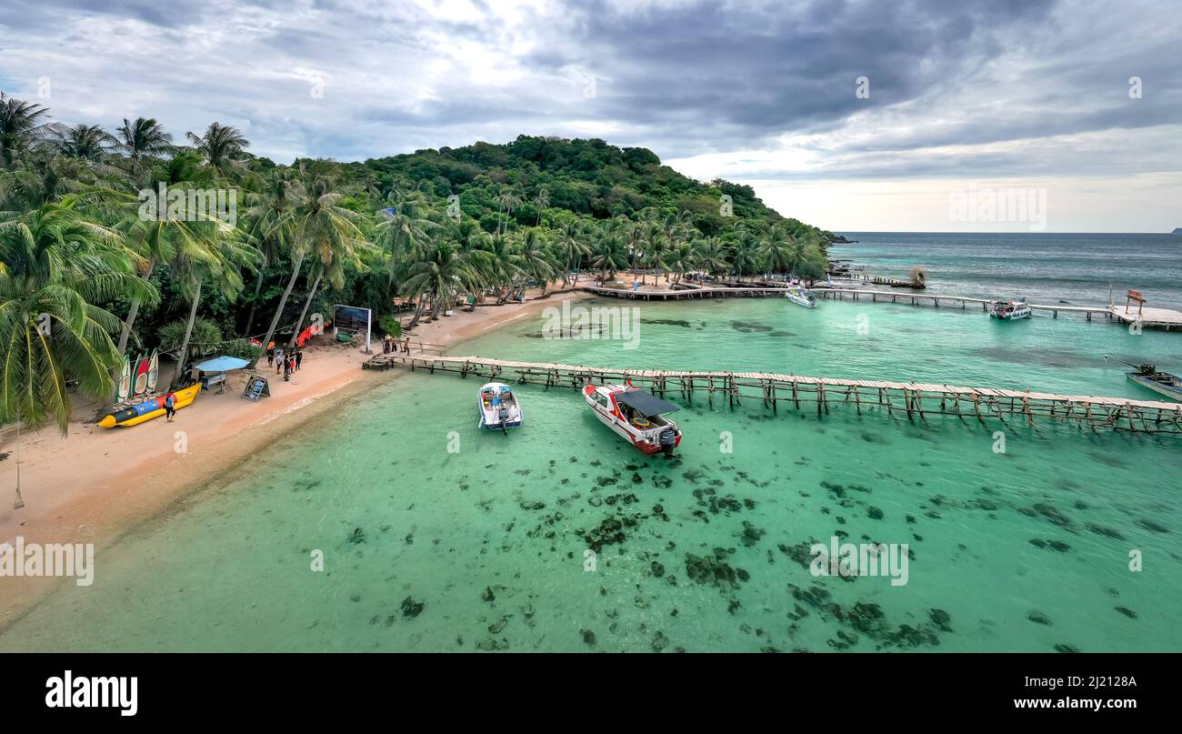 May Rut Island, Kien Giang Province, Vietnam - February 25, 2022 ...
