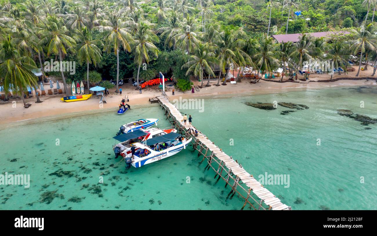 May Rut Island, Kien Giang Province, Vietnam - February 25, 2022 ...
