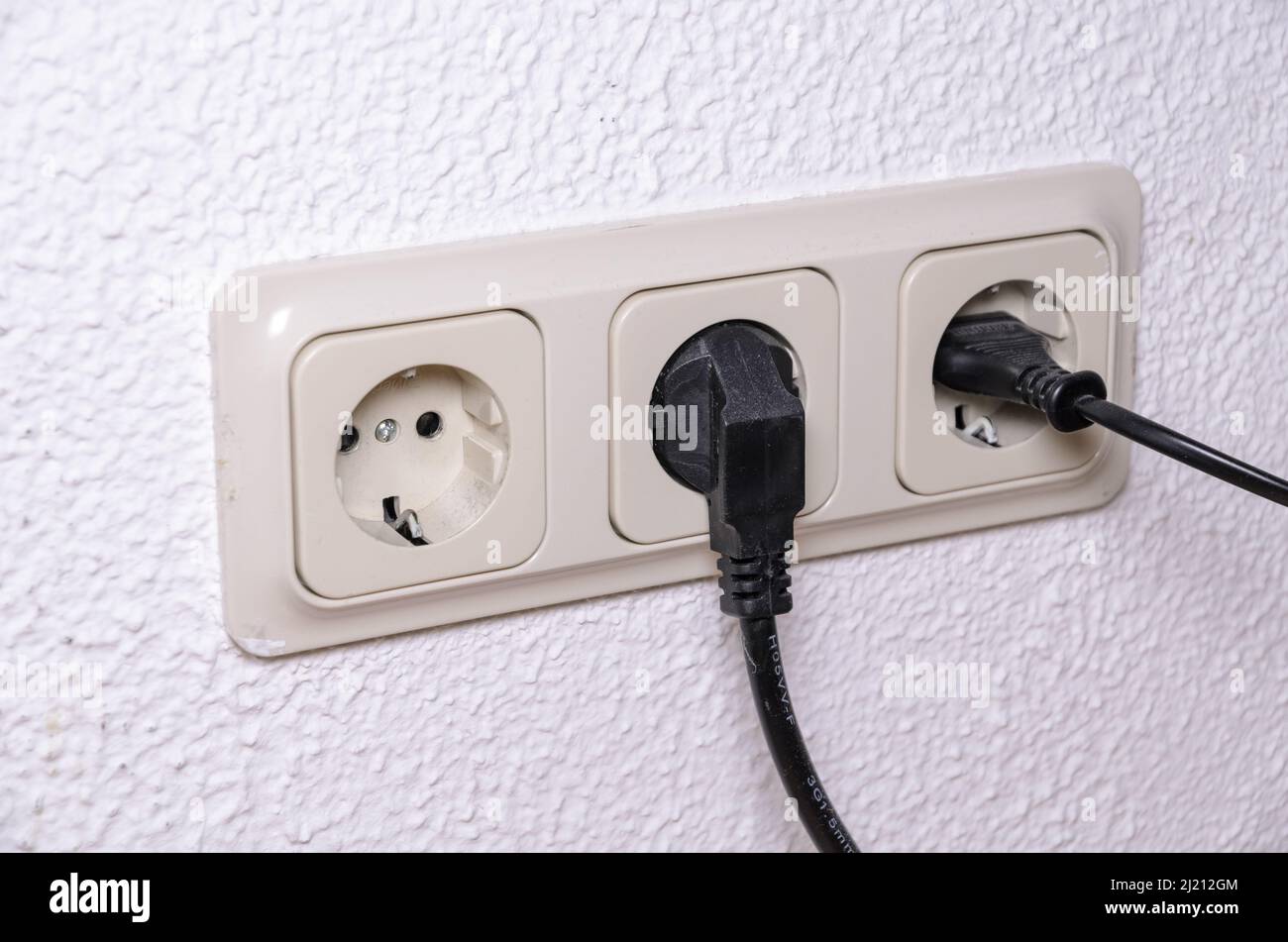 Plug sockets wall hi-res stock photography and images - Alamy