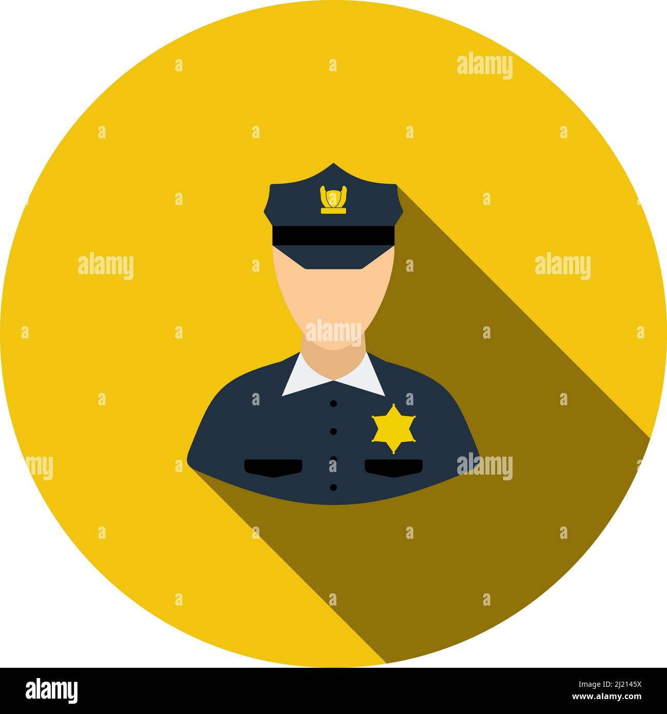 Cop circle logo hi-res stock photography and images - Alamy