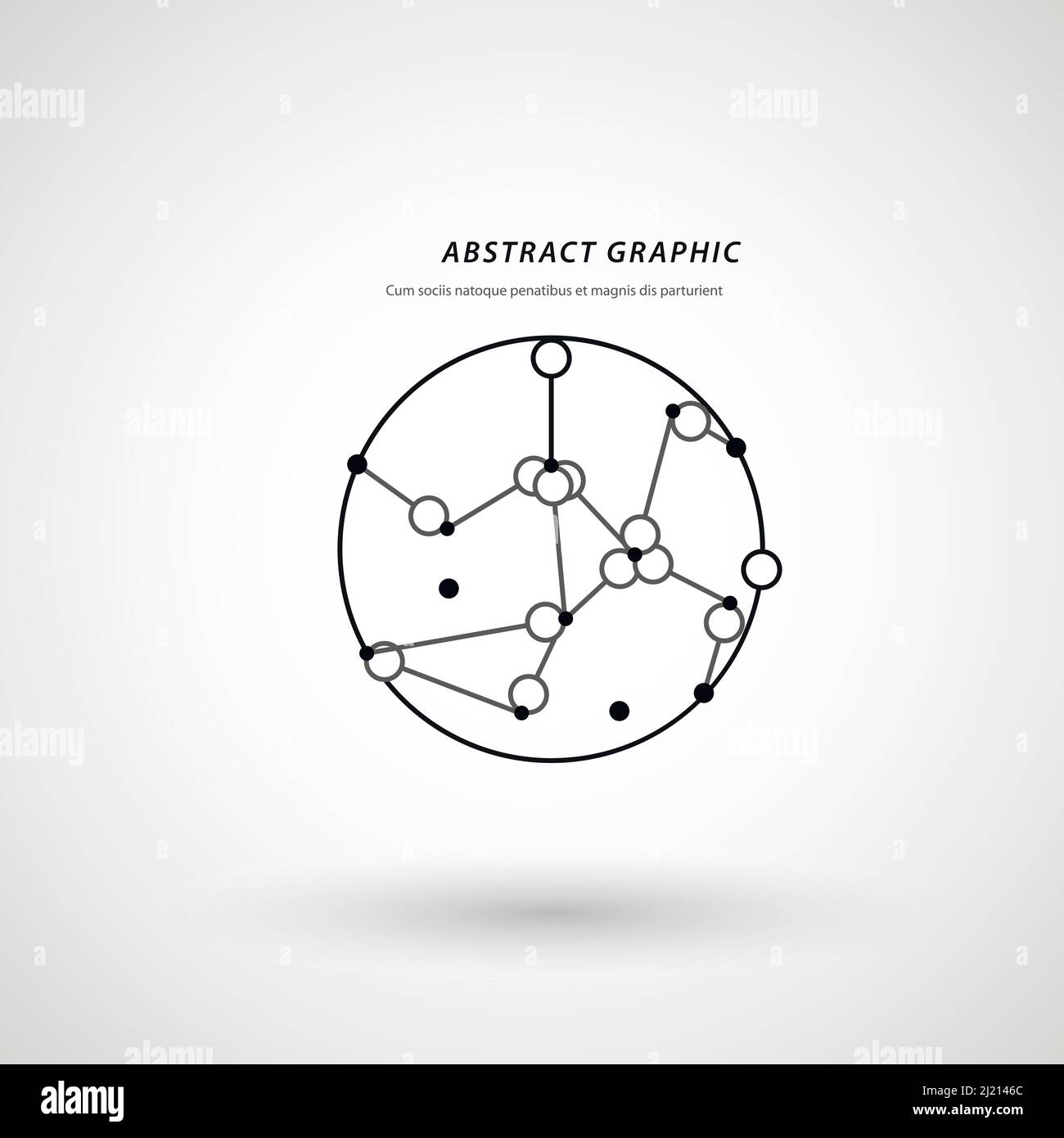Vector element isolated shape. Biology scientific sign. Energy ...