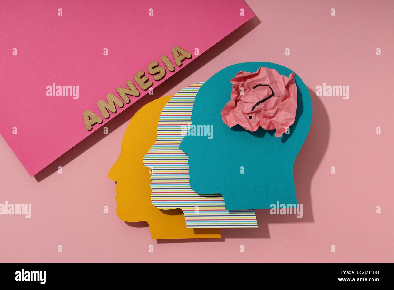 Concept of problems with memory, amnesia disease Stock Photo - Alamy