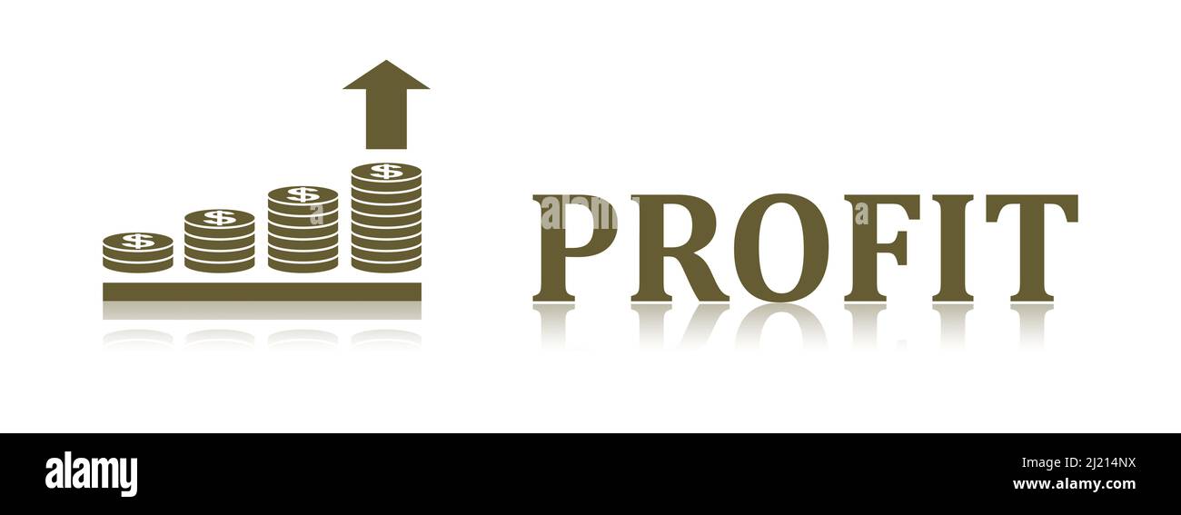 Illustration of a profit concept Stock Photo - Alamy