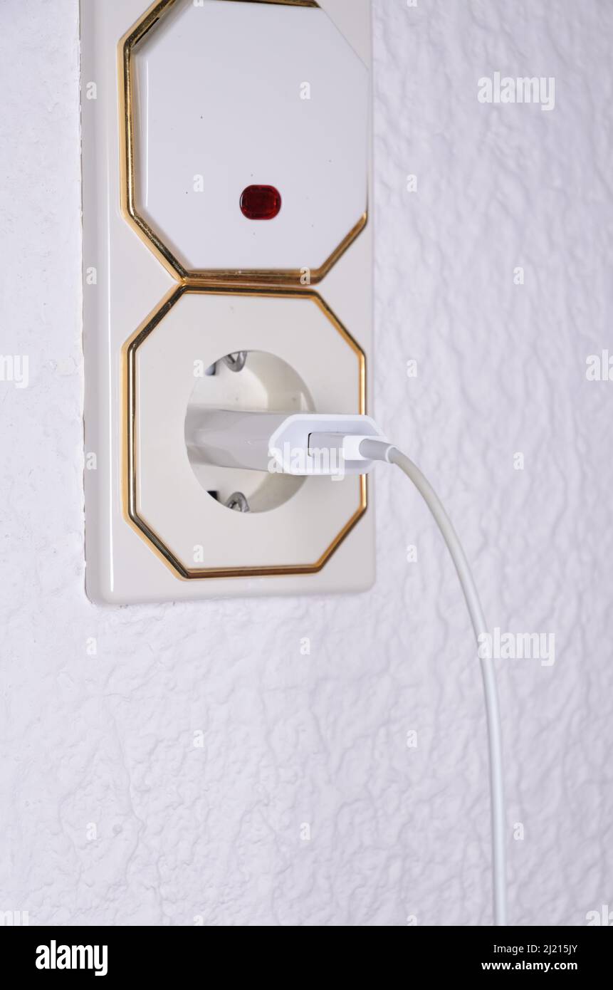 Apple charger plug hi-res stock photography and images - Alamy