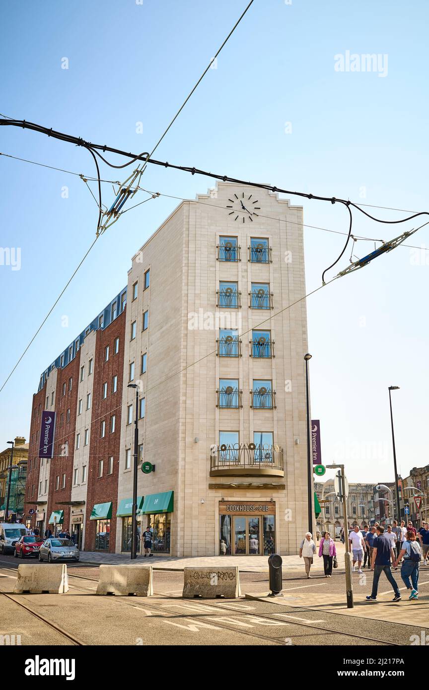 The new Premier Inn at North Pier,Blackpool, on the site of the old ...