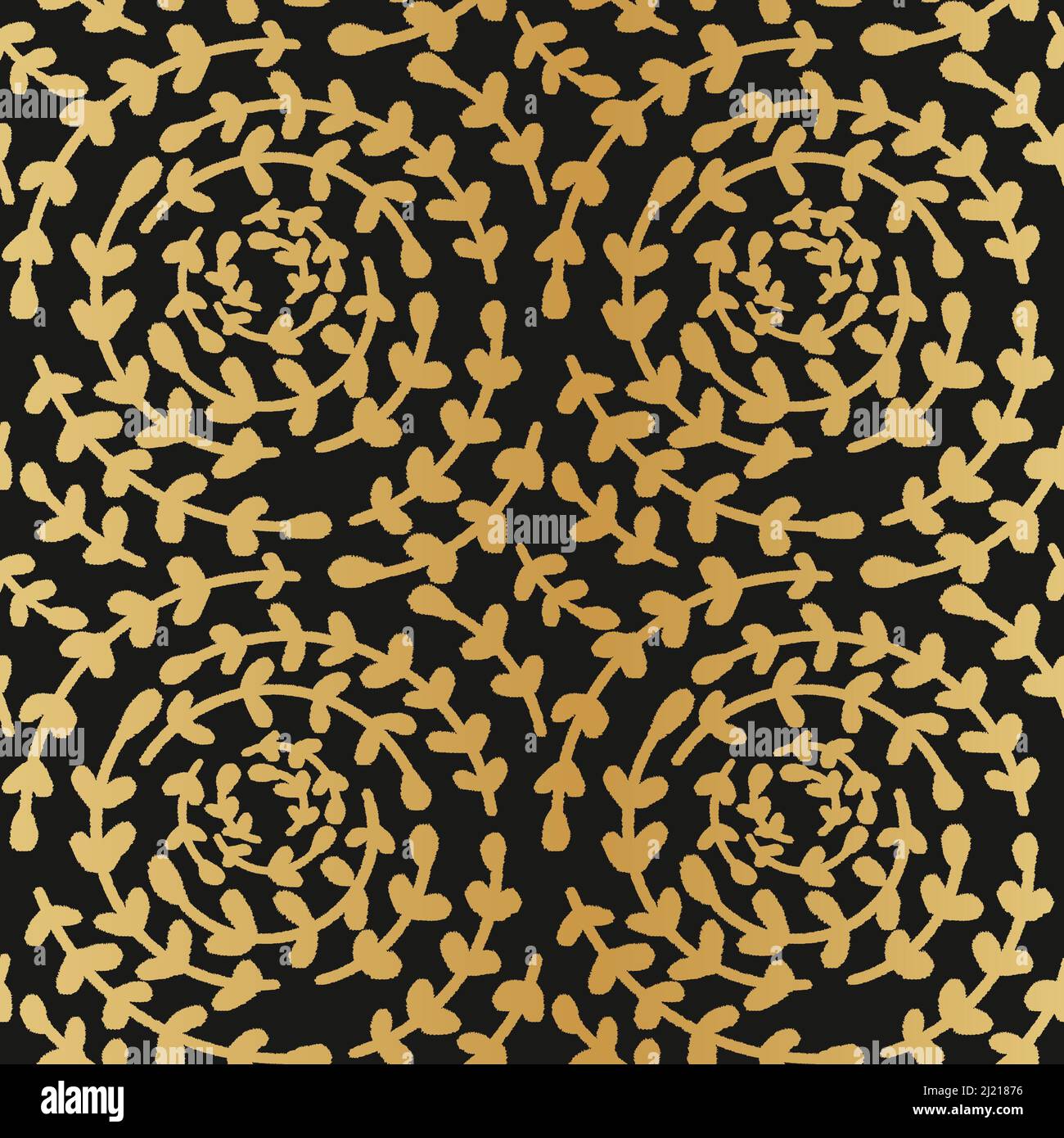 Hand drawn textured golden Stock Vector Images - Alamy