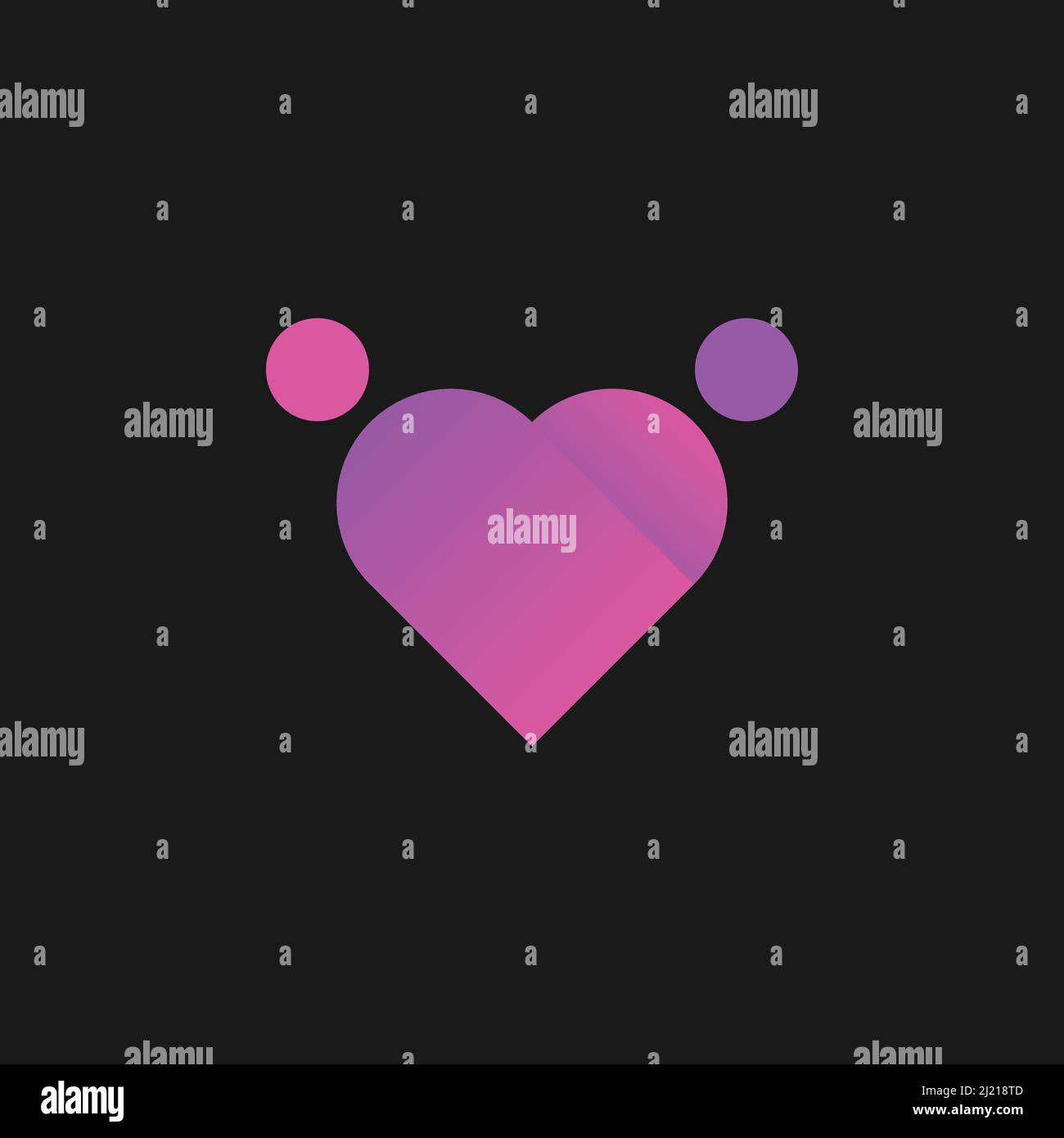 Support love care people Stock Vector Images - Alamy