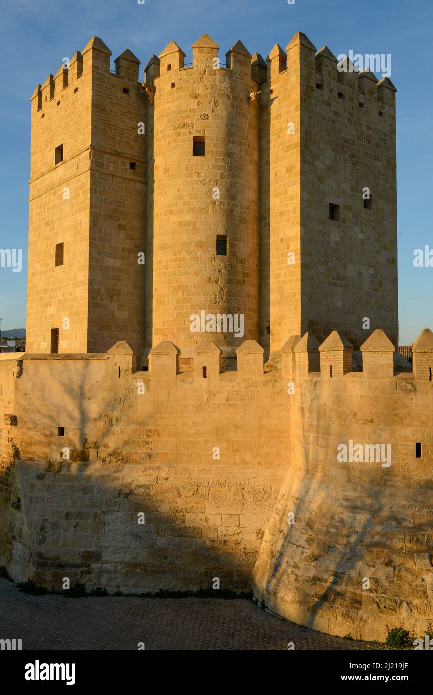 Calahorra tower on the roman bridge in cordoba hi-res stock photography ...