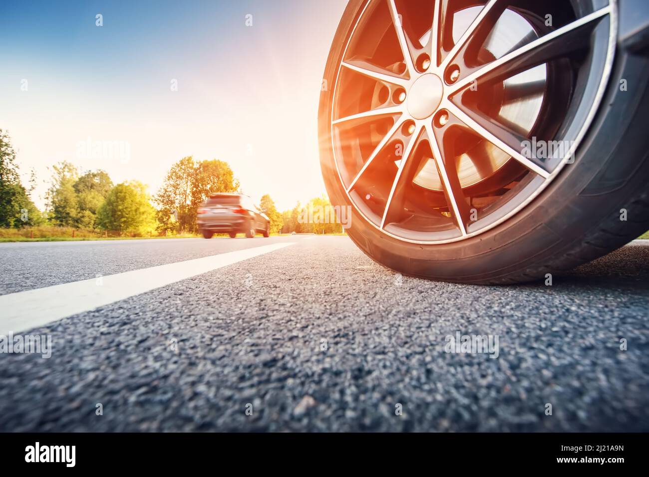 Auto parking track hi-res stock photography and images - Alamy
