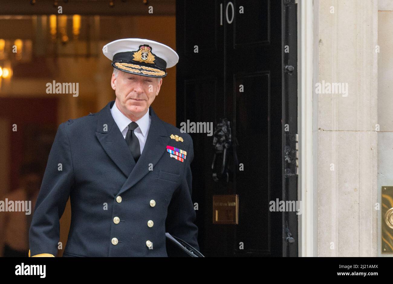 London, UK. 29th Mar, 2022. chief of the defence staff Admiral Sir Tony ...