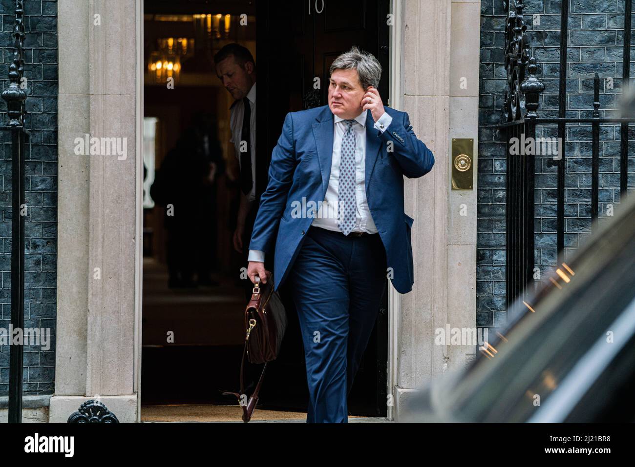 LONDON, UK. 29 March, 2022 . Kit Malthouse, Minister of State in the ...