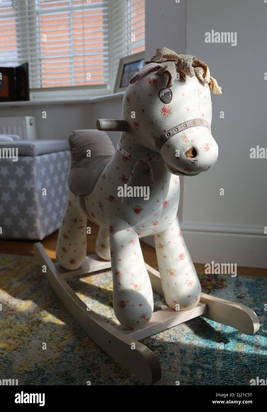 Child's rocking horse Stock Photo - Alamy
