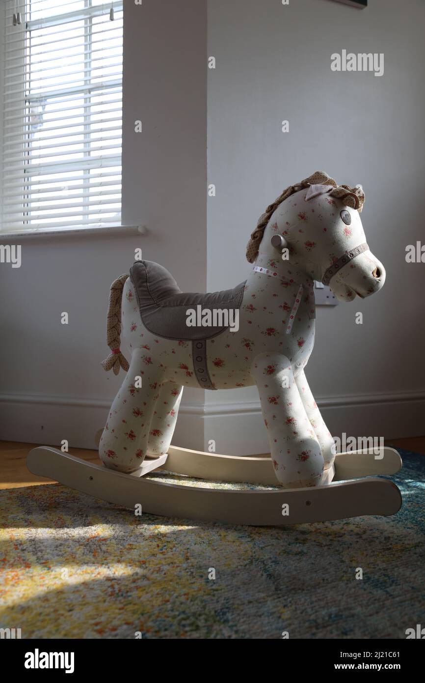 Child's rocking horse Stock Photo - Alamy