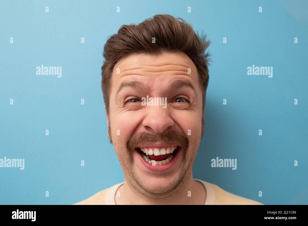 Funny caucasian hi-res stock photography and images - Alamy