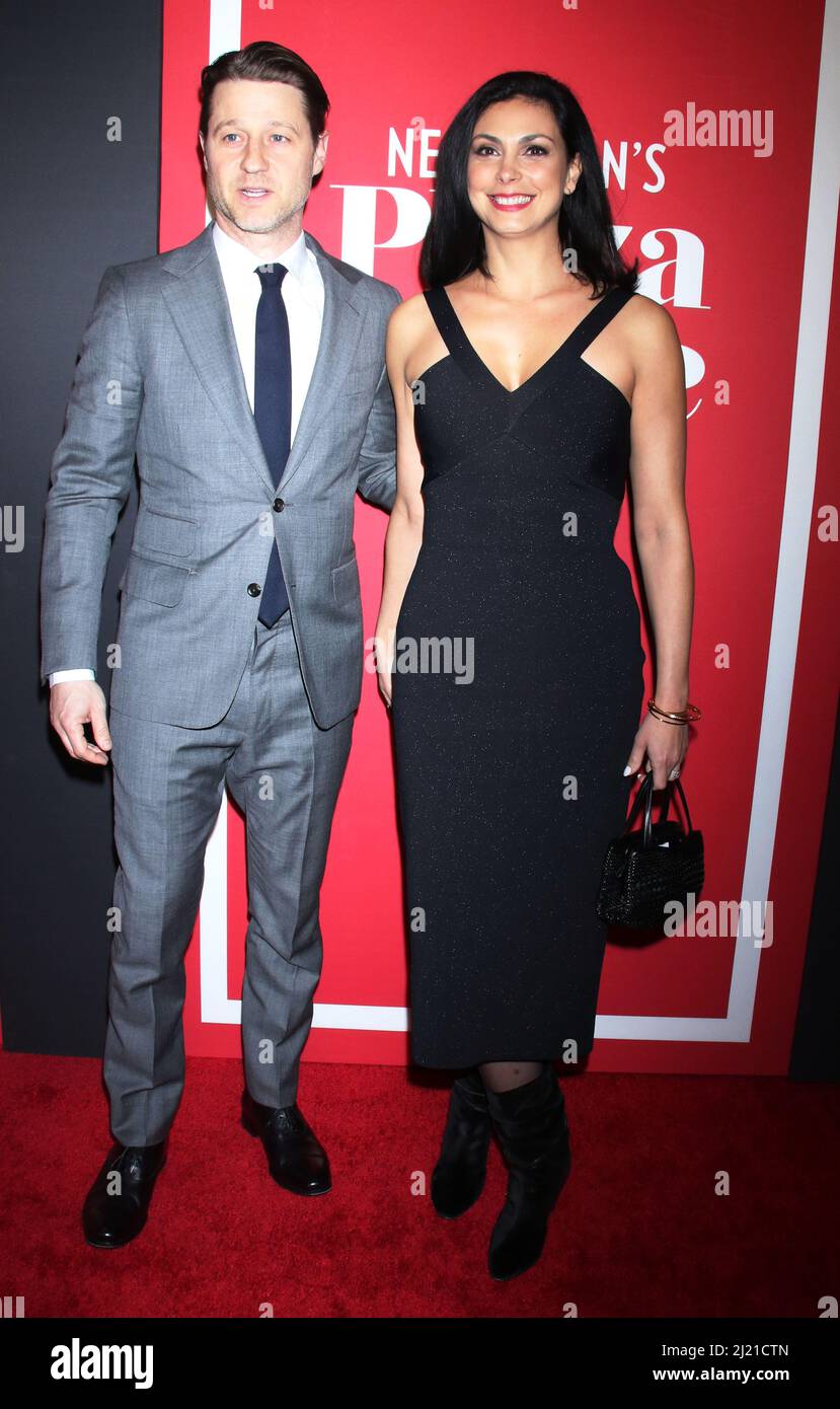 March 28, 2022.Morena Baccarin, Ben McKenzie attend the Open Night ...