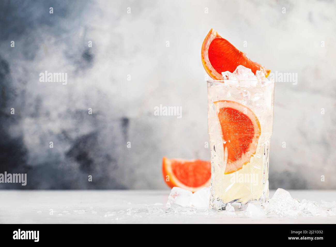 Gin bitter lemon trendy alcoholic cocktail drink with dry gin, tonic ...