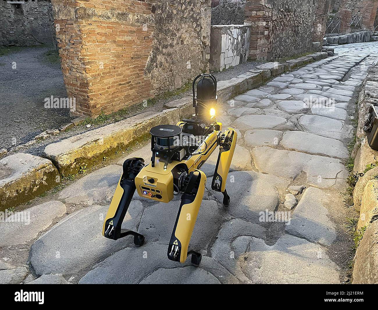 SPOT a quadruped robot at the service of archaeology is tested in ...