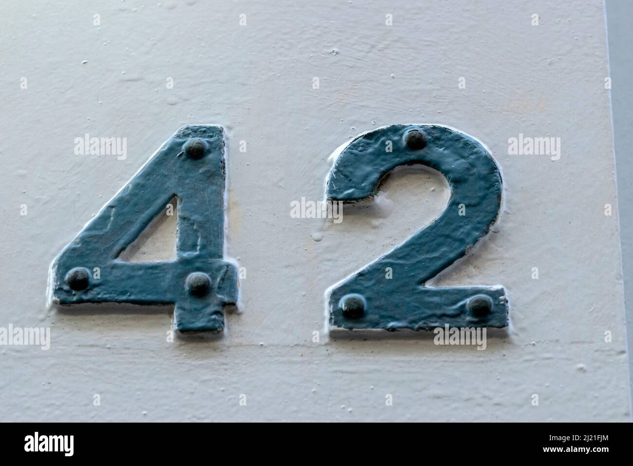 Plate number 42 hi-res stock photography and images - Alamy