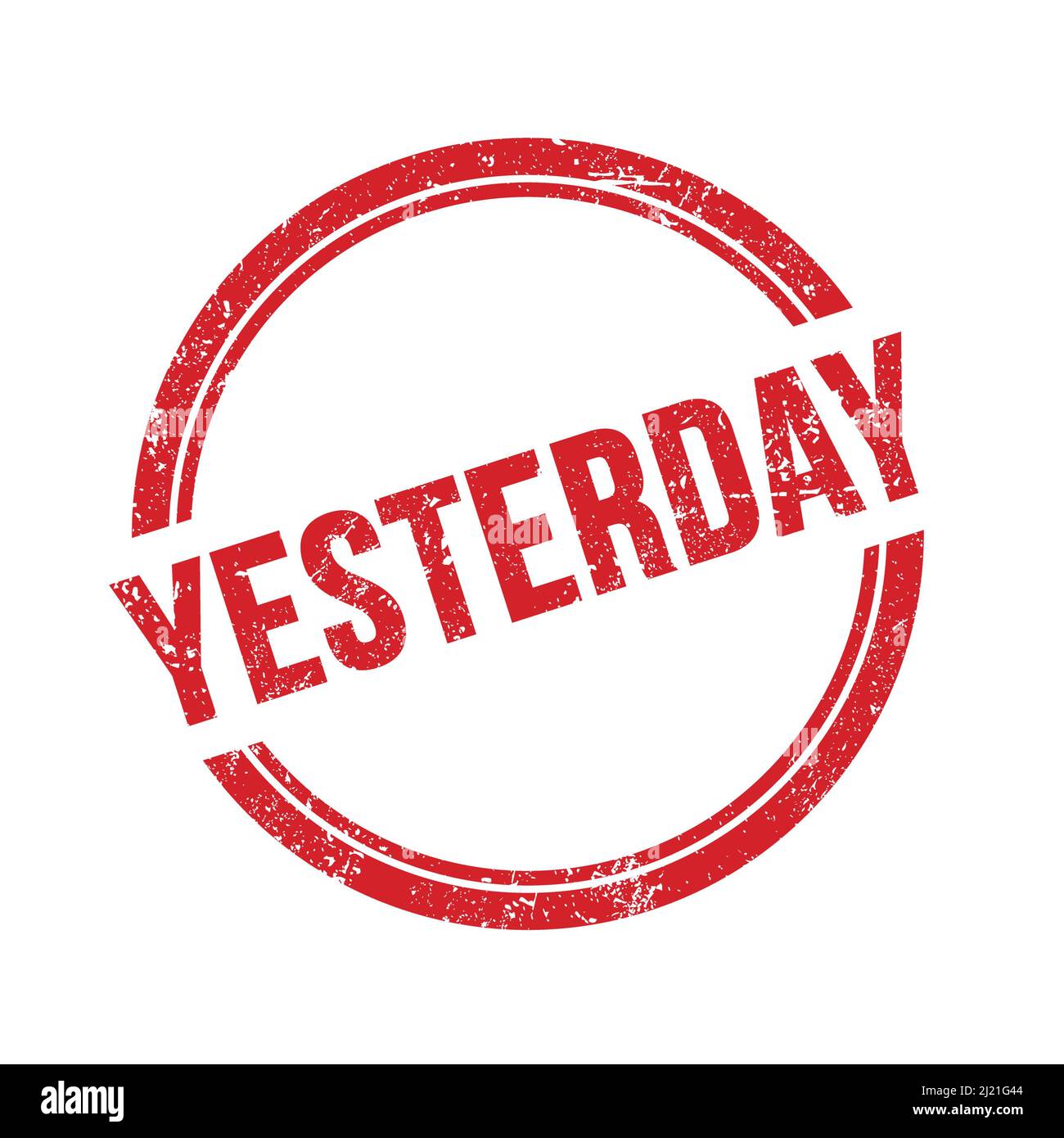 Yesterday stamp hi-res stock photography and images - Alamy