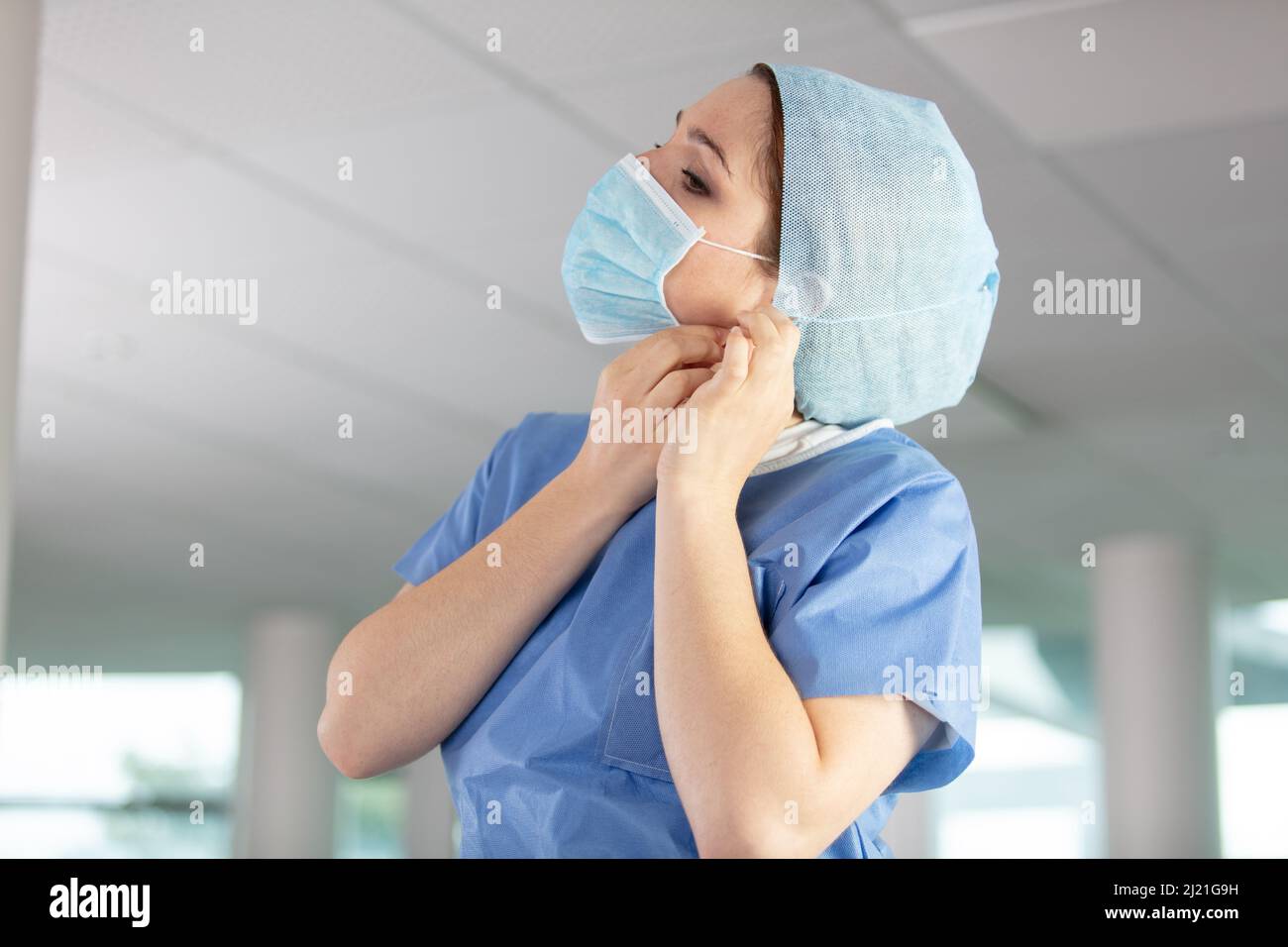 Woman doctor oncologist in uniform hi-res stock photography and images ...