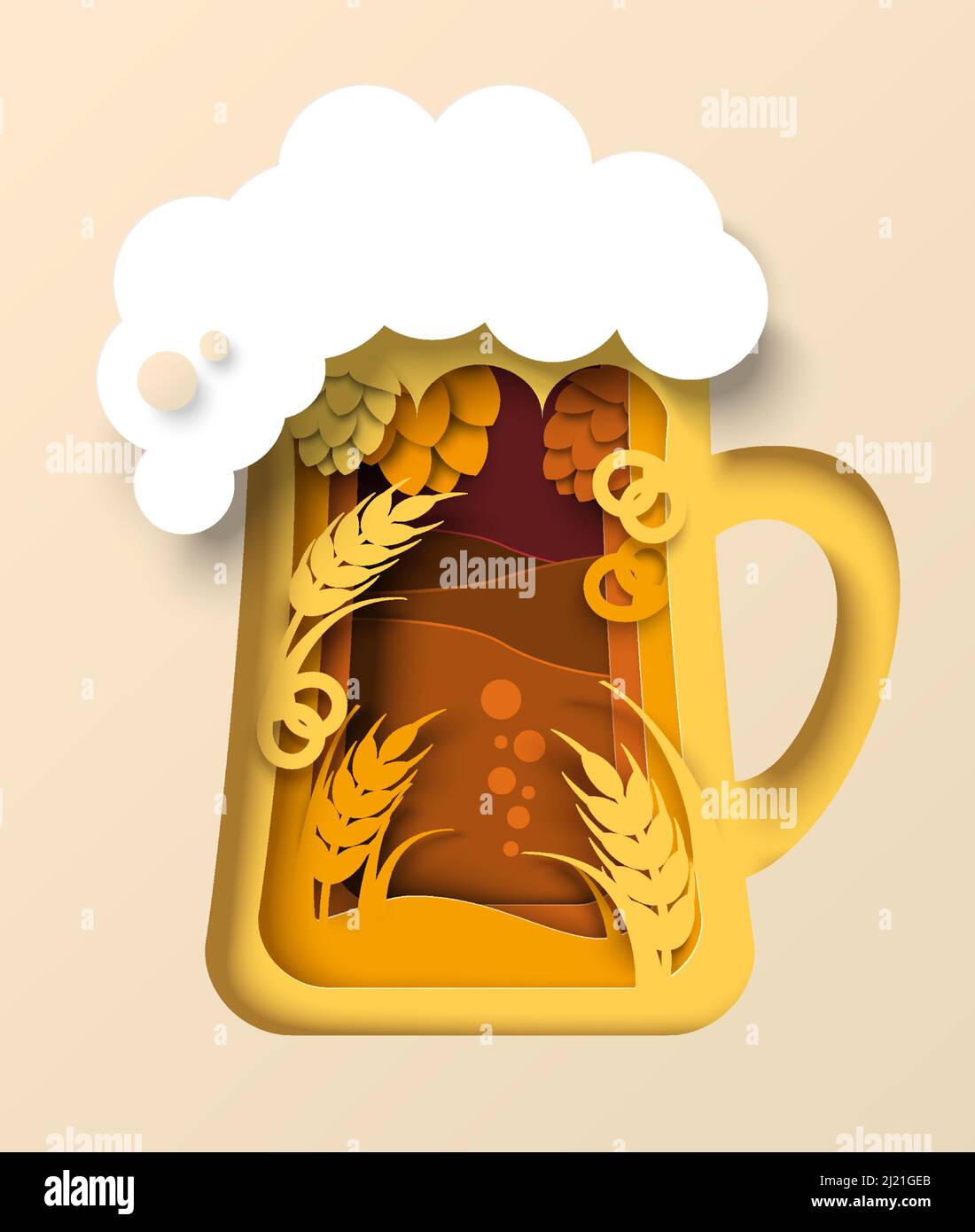 Draft beer cheers Stock Vector Images - Alamy