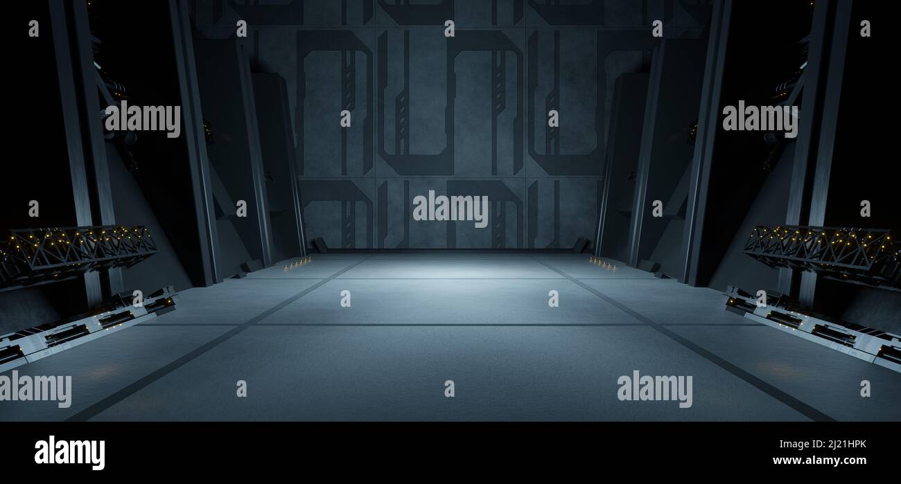 Computerized Inter Galactic Cyberspace Background Interior Metal Mesh ...