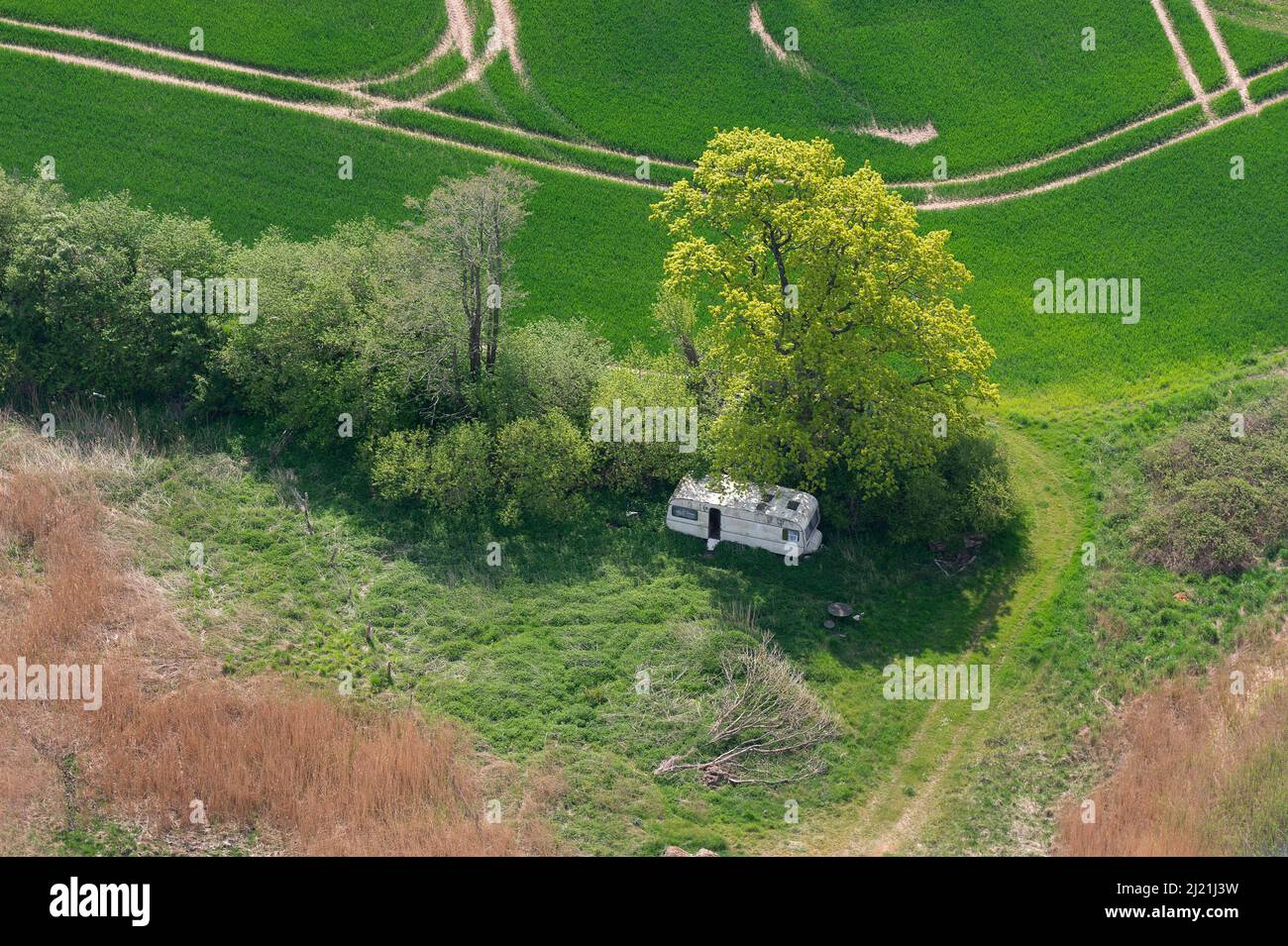 Old caravan birds hi-res stock photography and images - Alamy