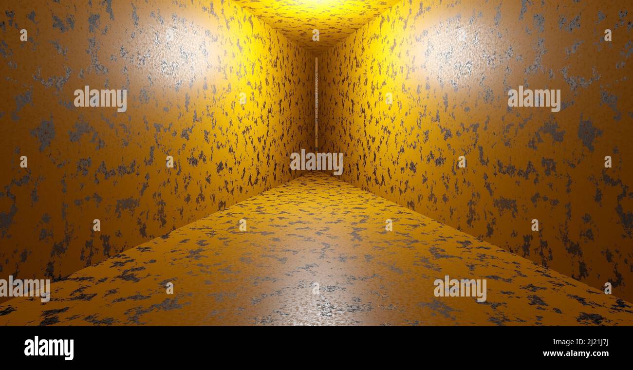 Futuristic Industrial Underground Garage Sci Fi Futuristic Hall Stage ...