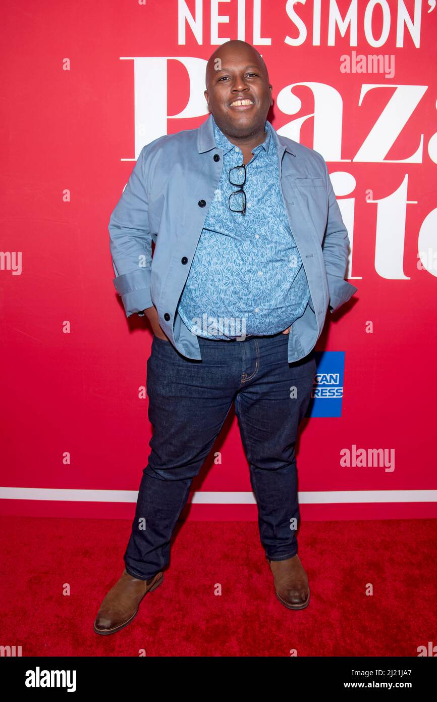 Michael R. Jackson attends "Plaza Suite" Opening Night in New York City ...