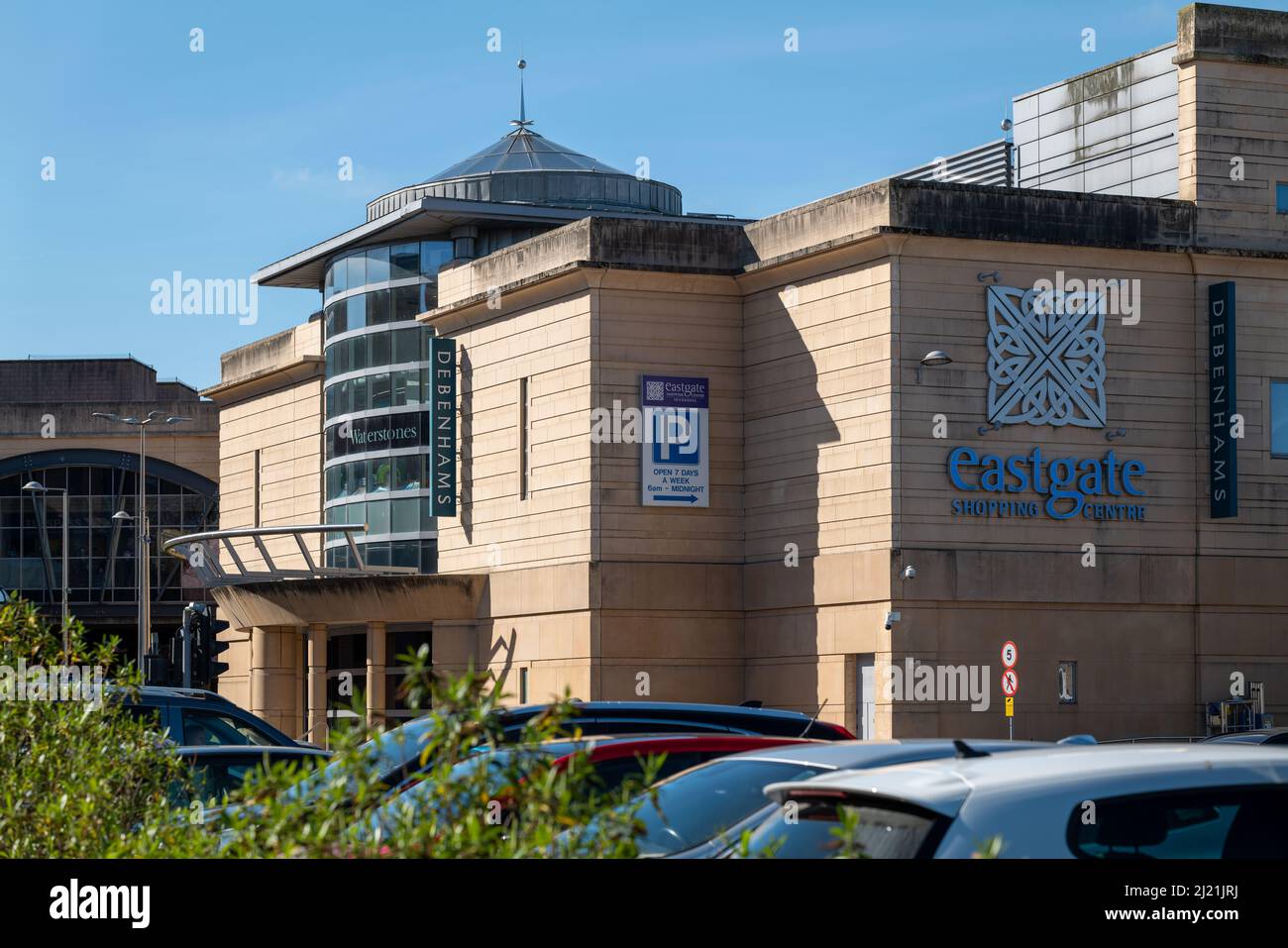 25 March 2022. Eastgate Shopping Centre, Inverness, Scotland. This is ...