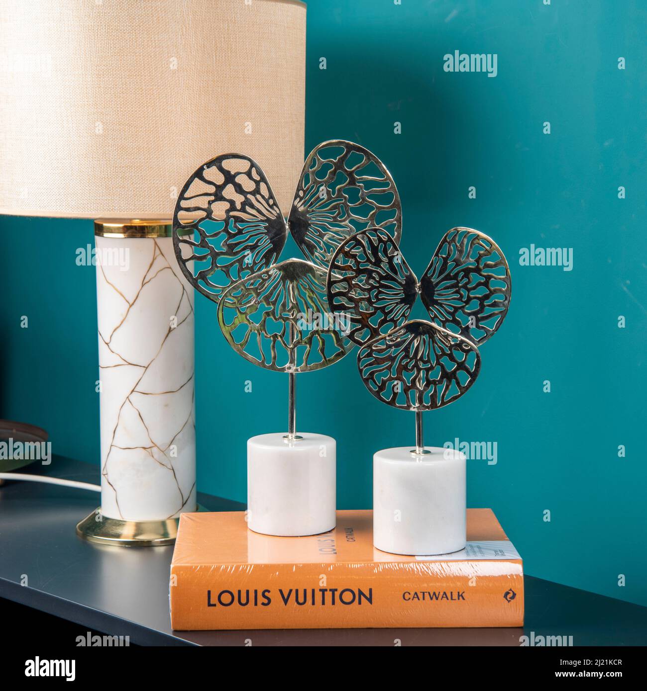 modern interior decorative elements with luxury design Stock Photo - Alamy