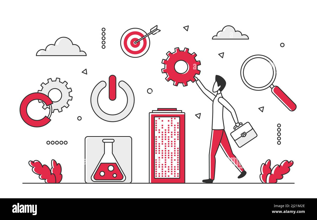 New latest innovative technology. Tech science and modern technologies ...