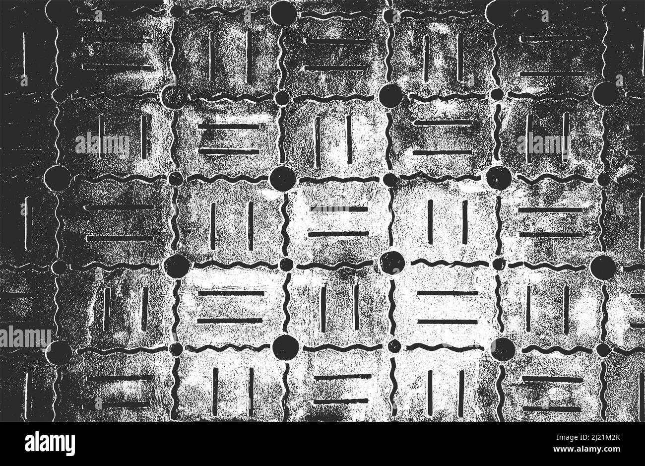 Distressed overlay texture of ceramic tiles, mosaic, paving stones with ...